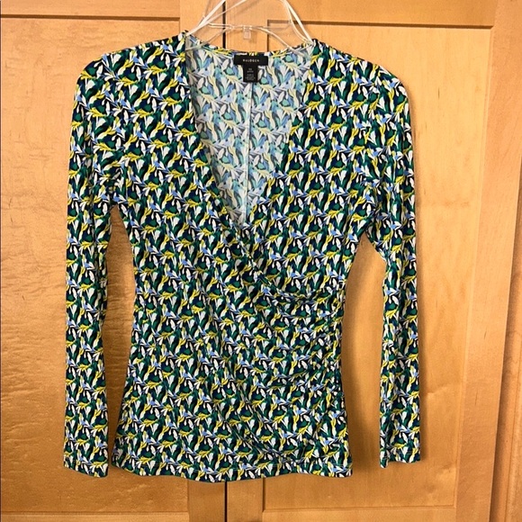 Halogen | Tops | Sexy Formfitting Low Cut Vneck Top | Poshmark